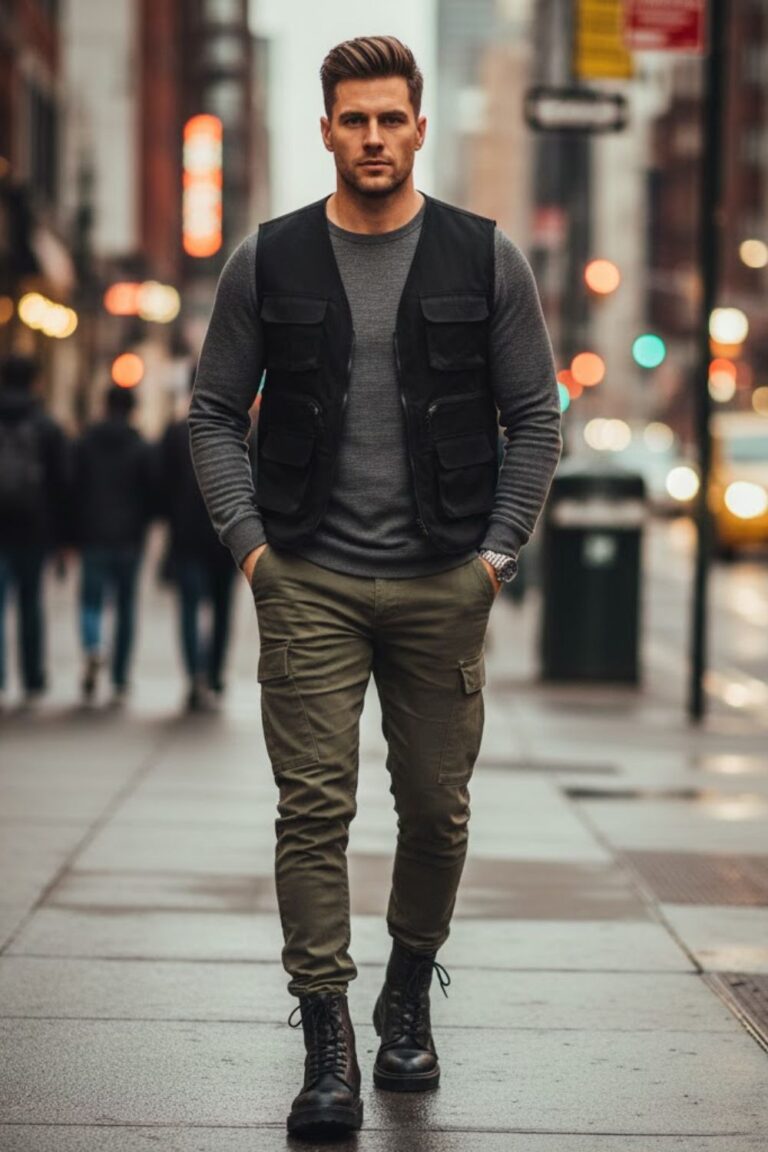 15 Cargo Pants Outfit Men Ideas for Modern & Effortless Style