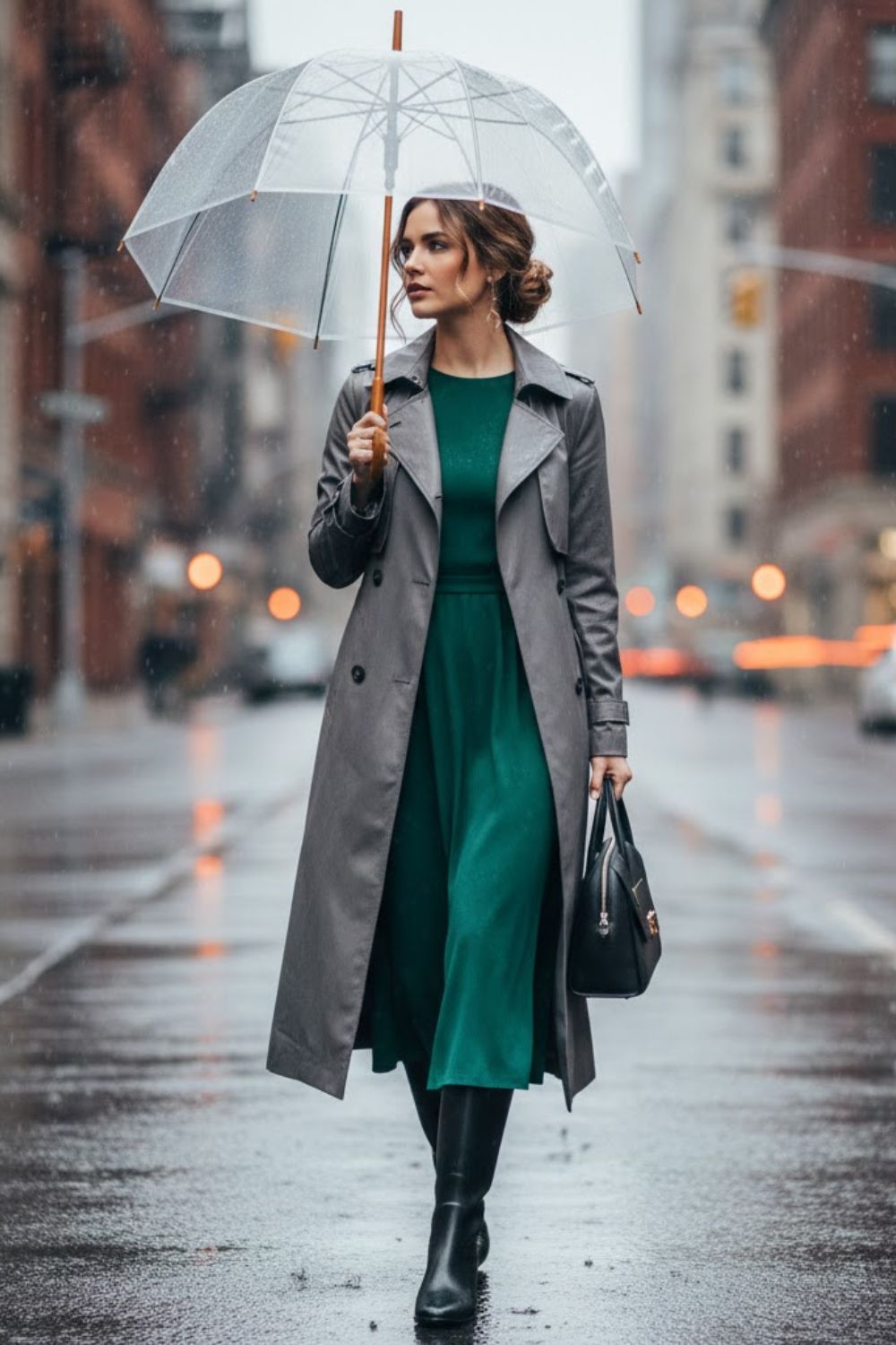 15+ Rainy Day Office Outfit Ideas to Stay Stylish & Professional