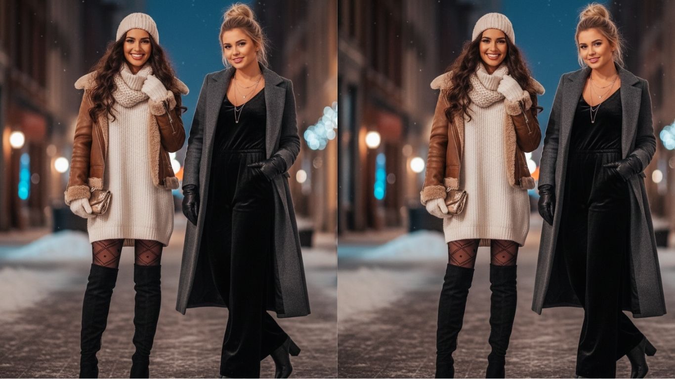 15 Winter Night Out Outfit Ideas to Keep You Warm and Stylish