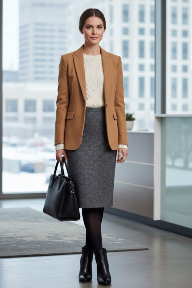 15 Winter Interview Outfits for Women: Stay Warm & Confident