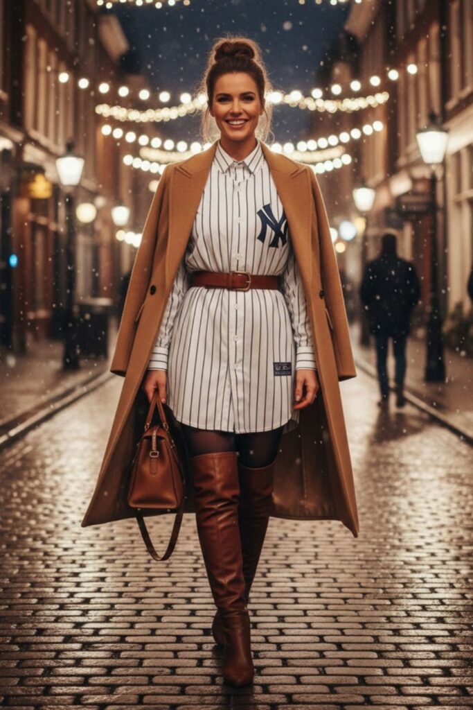 15 Baseball Jersey Outfits for Women in Winter: Trendy & Sporty Looks