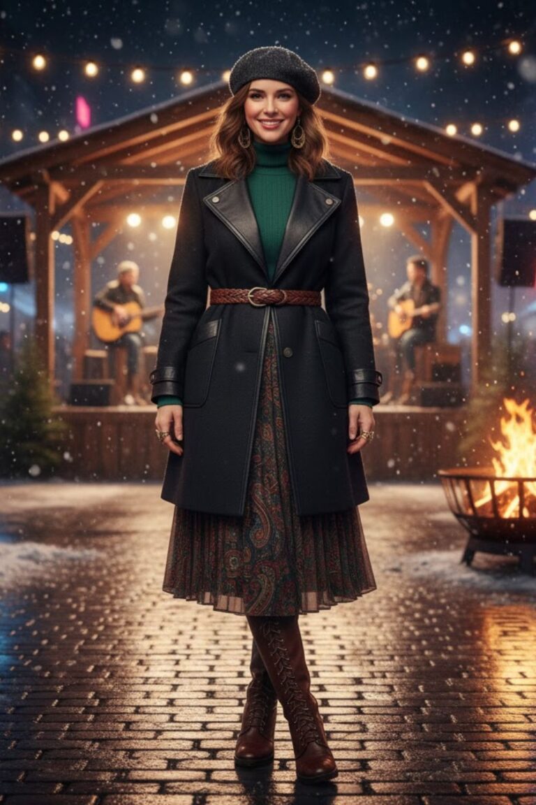 15 Boho Winter Concert Outfits: Cozy, Free-Spirited Looks